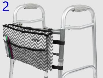 Walker Storage Bag - Several Colors to Choose - Coastal Medical Equipment