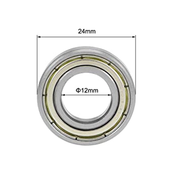 6901zz Deep Groove Ball Steel Bearings 6901